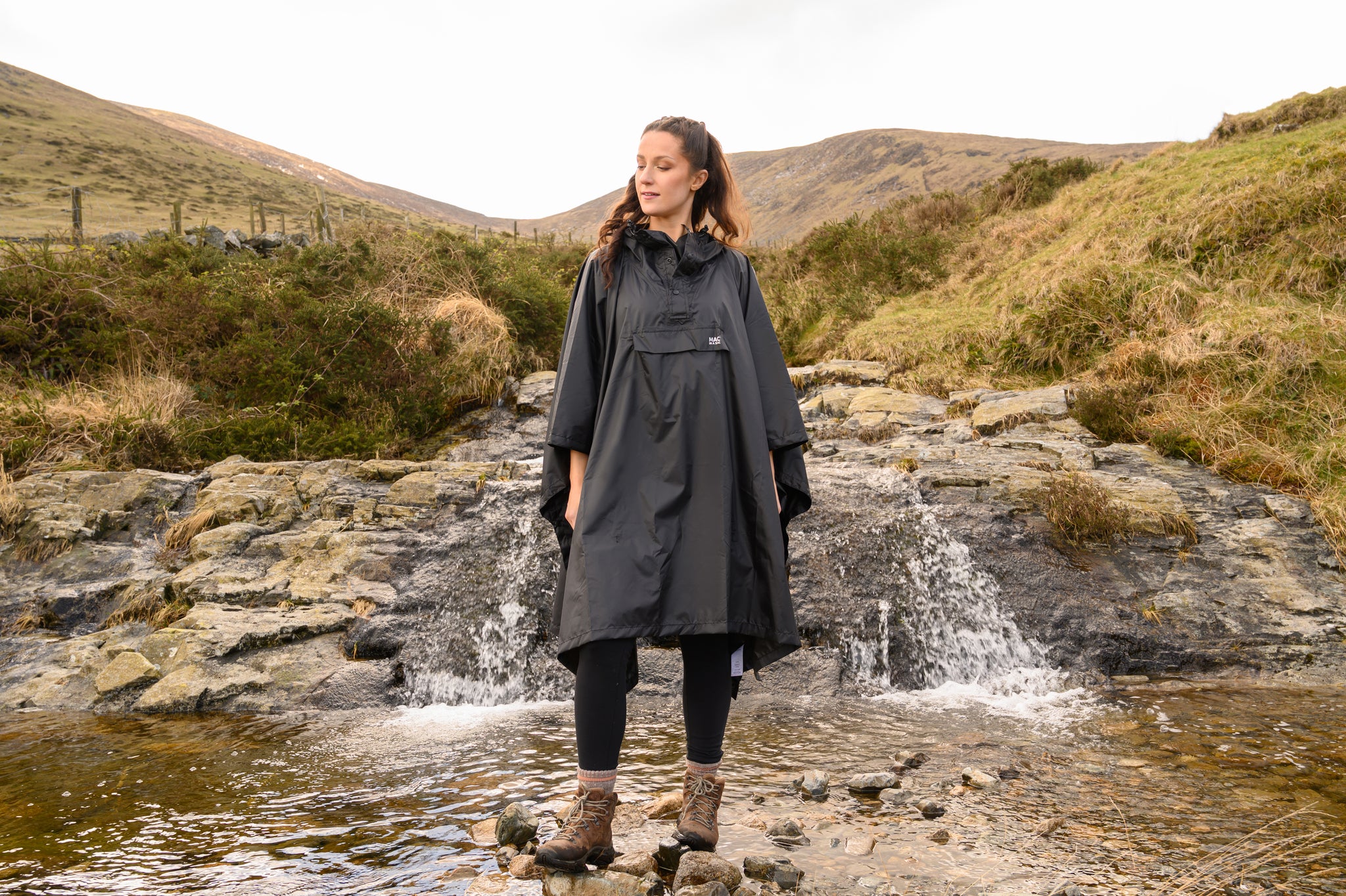 Poncho. Packable Waterproof Cape | Mac in a Sac