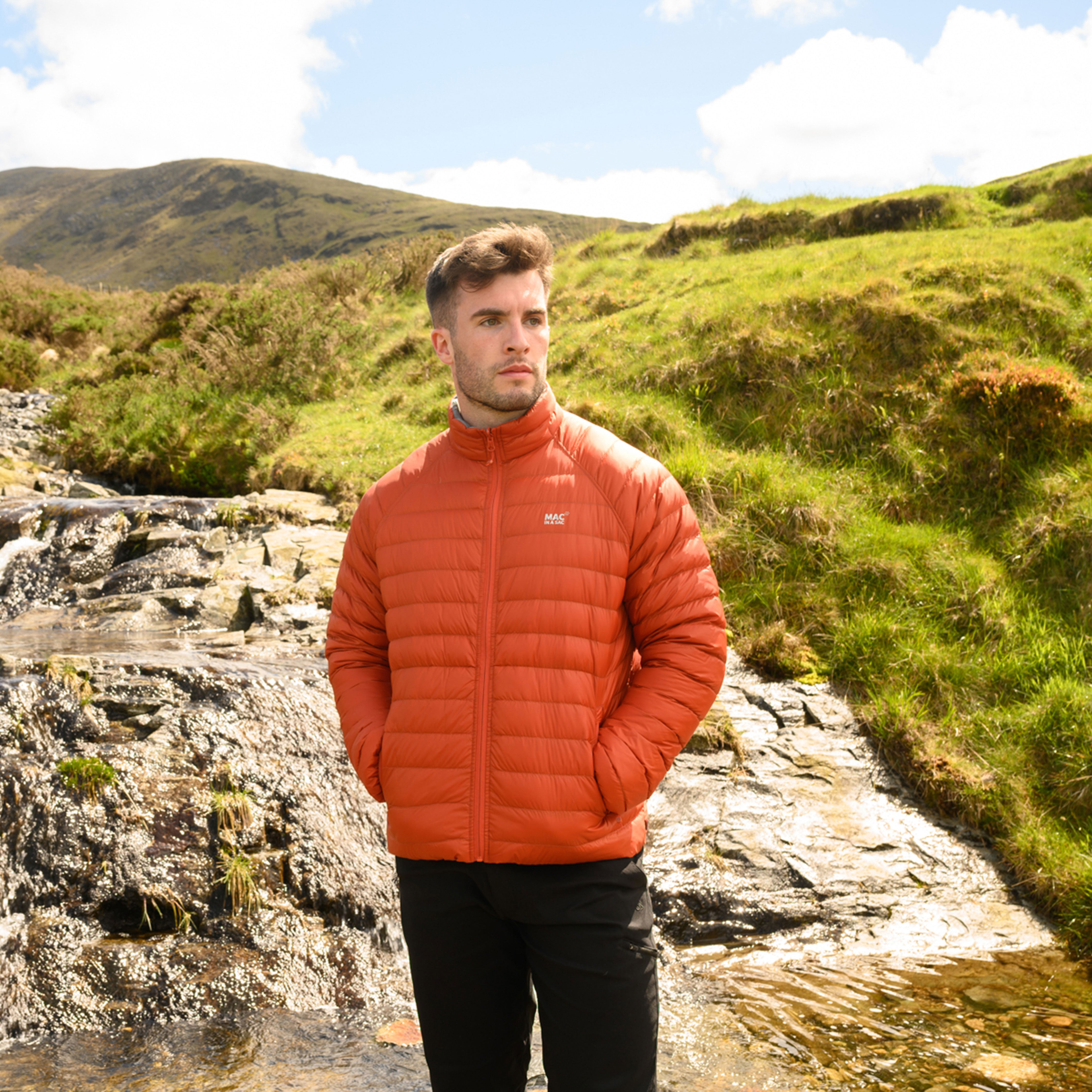 Polar Men's Packable Down Jacket | Mac in a Sac