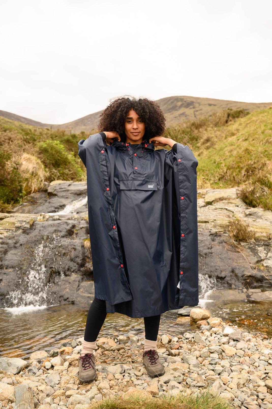 Poncho. Packable Waterproof Cape | Mac in a Sac