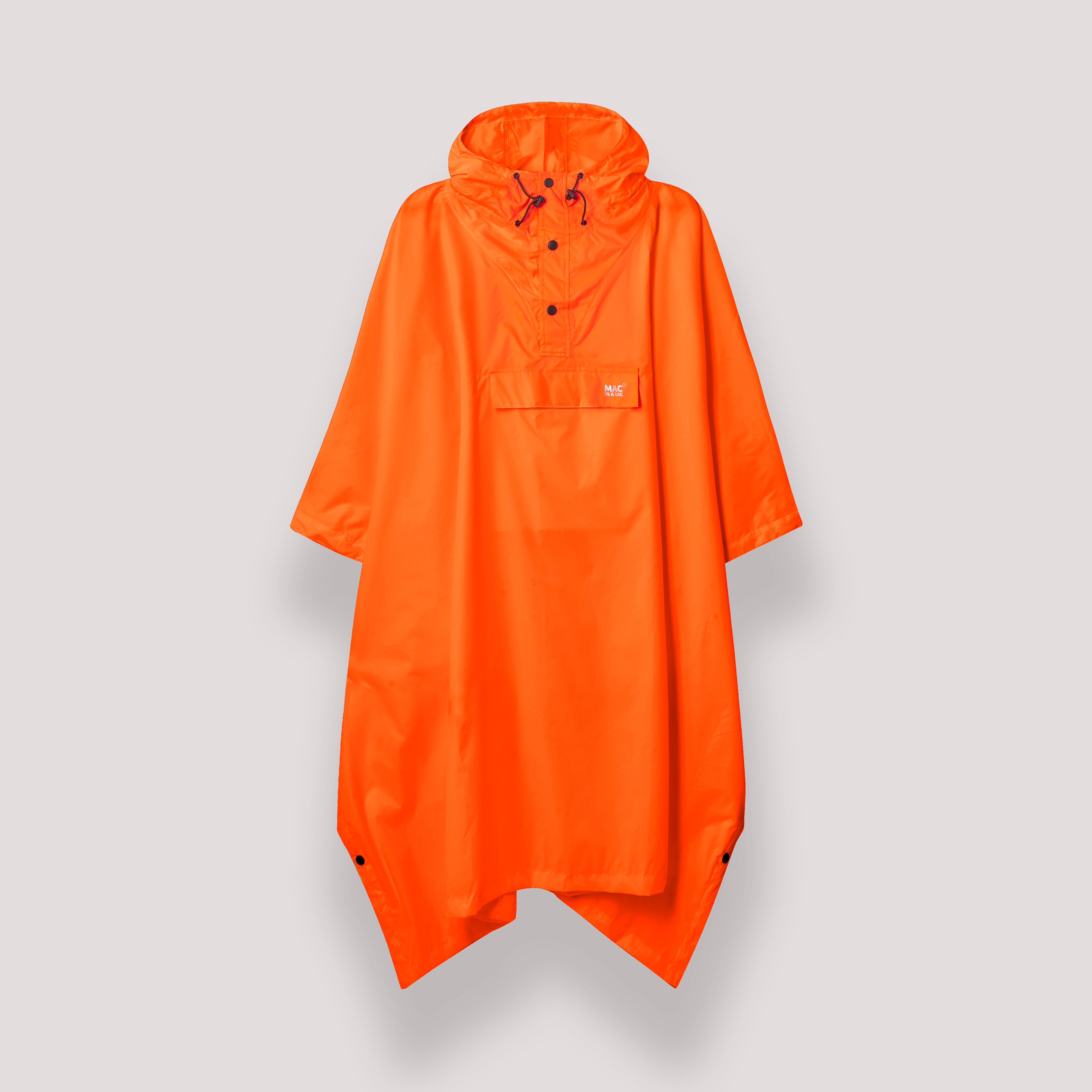 Poncho. Packable Waterproof Cape | Mac in a Sac