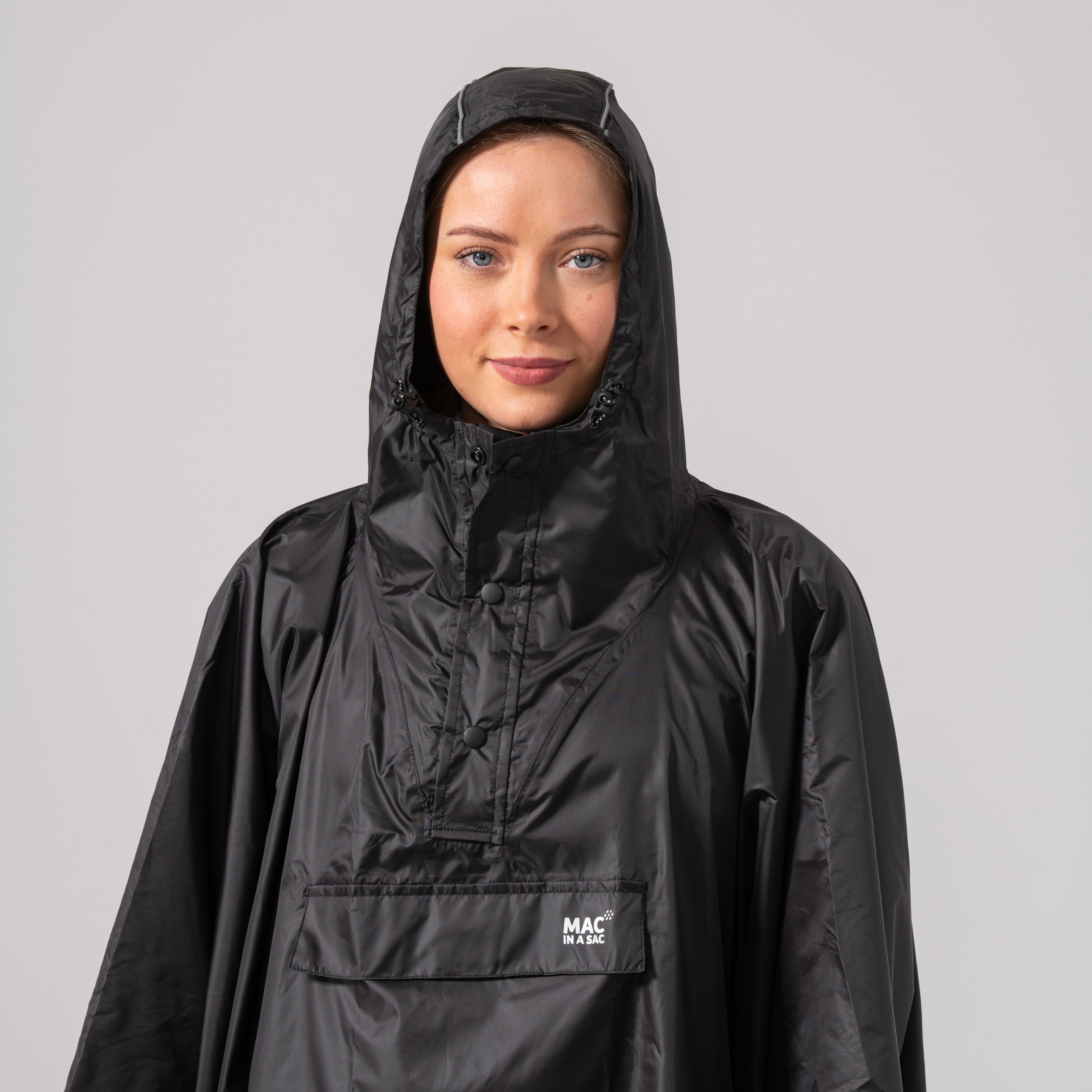 Poncho. Packable Waterproof Cape | Mac in a Sac
