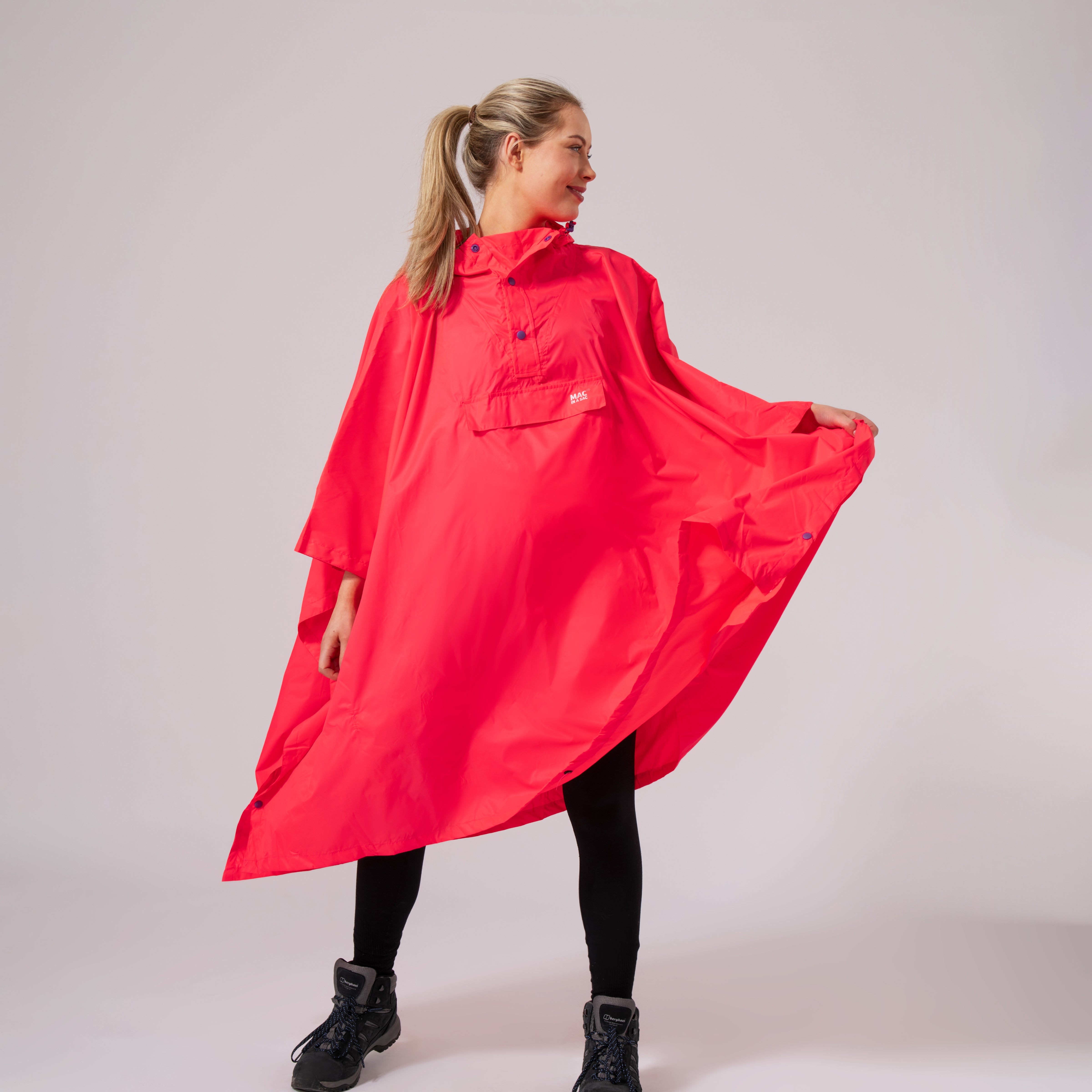 Poncho. Packable Waterproof Cape | Mac in a Sac