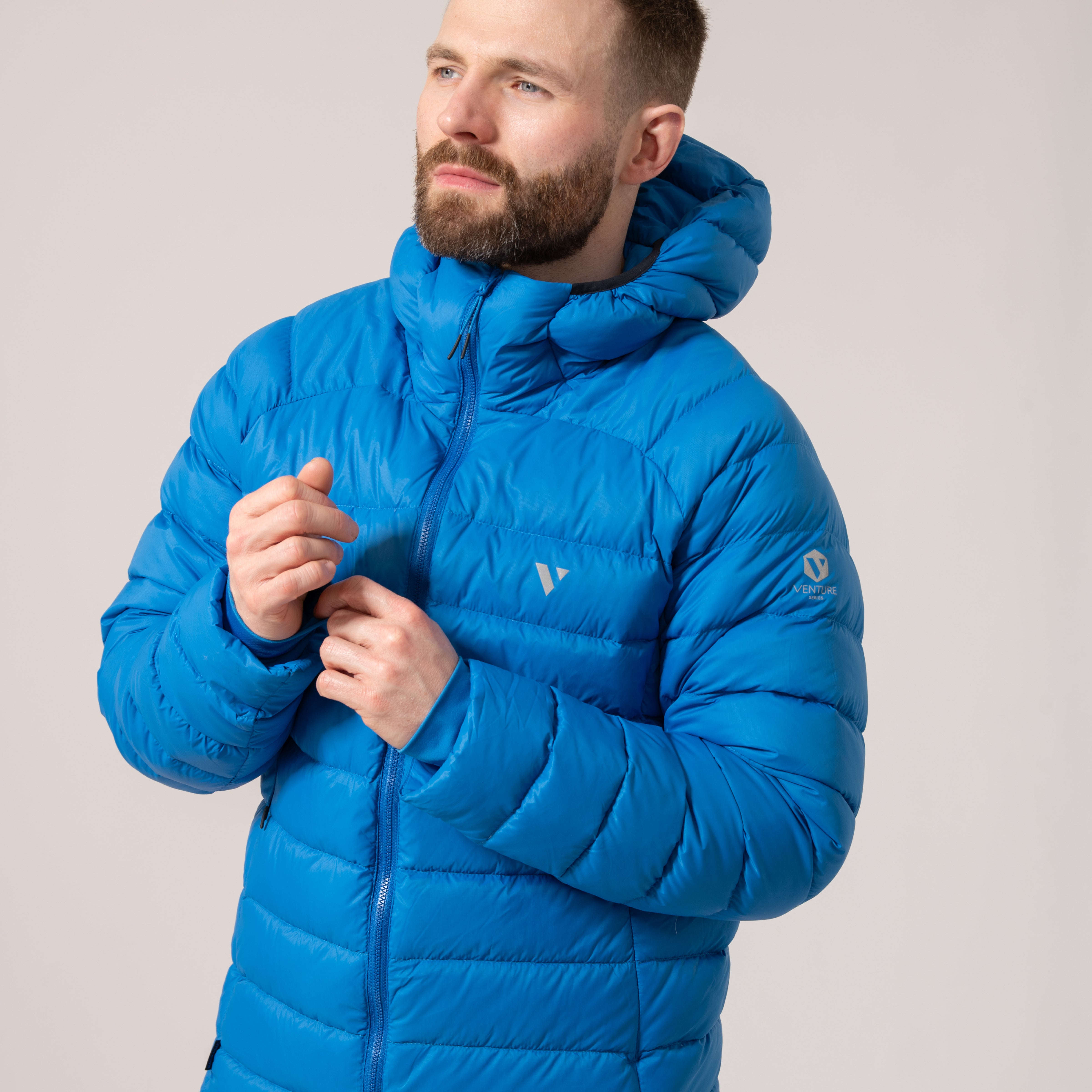 Summit – Men’s Packable Down Filled Insulated Jacket - Ocean Blue – Mac ...